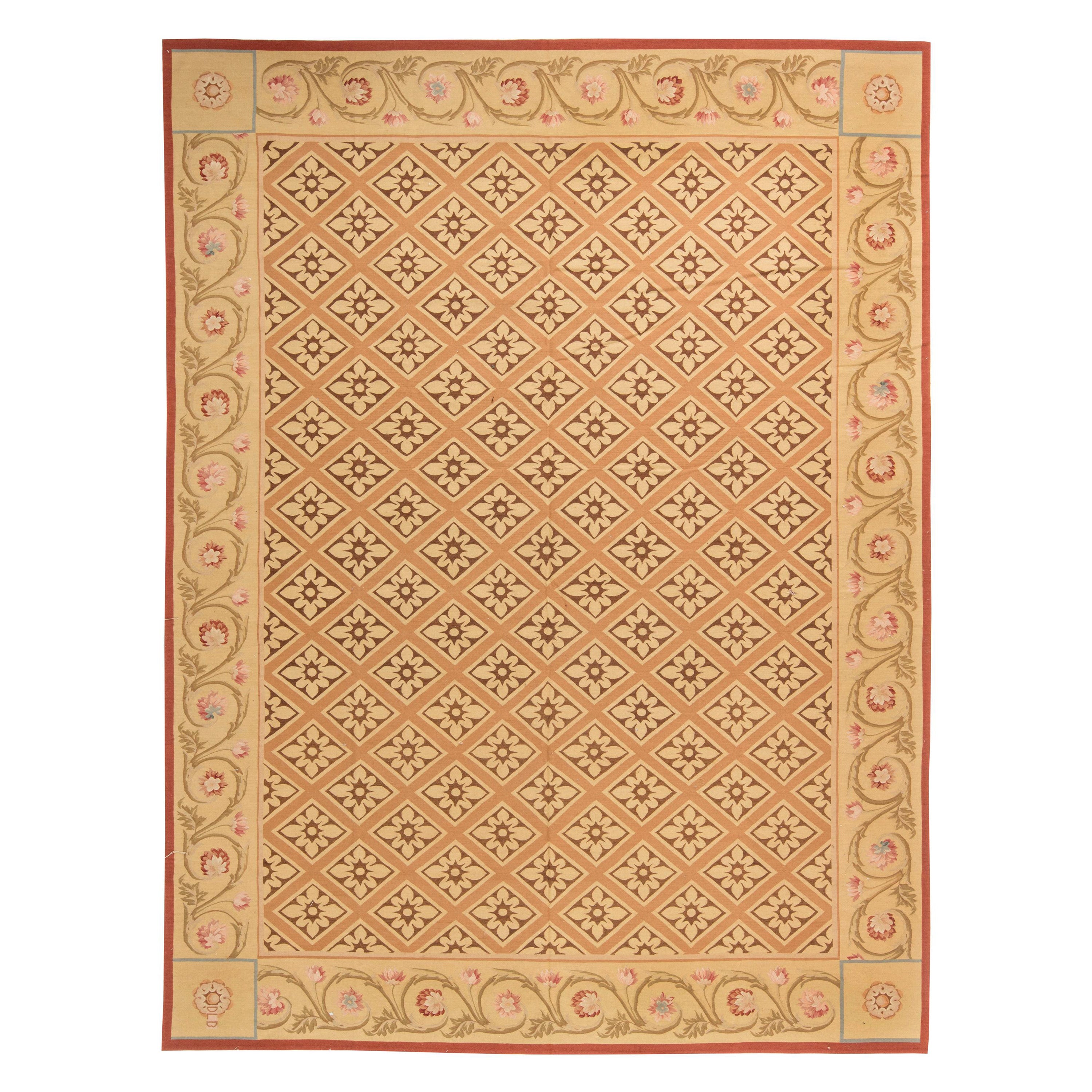 Antique Gobelins Tapestry Rug at 1stDibs