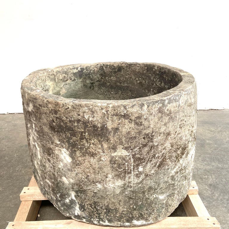 European Limestone Garden Trough or Planter at 1stDibs