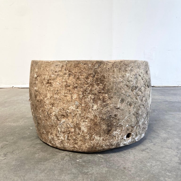 European Limestone Garden Trough Planter or Fountain at 1stDibs