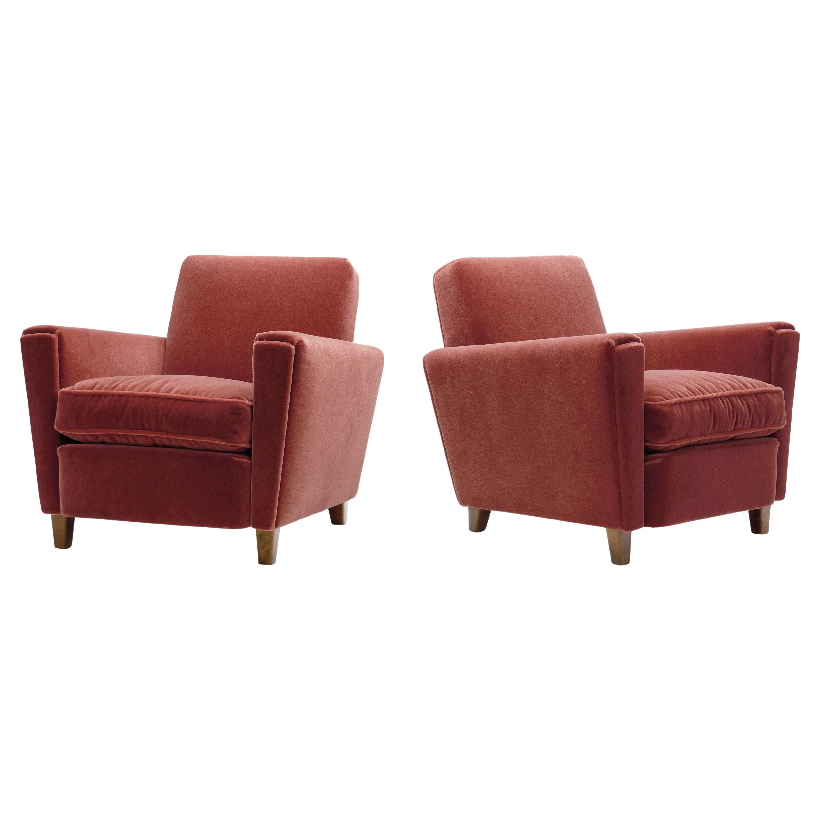 Solid Wood "Money Chair" with Upholstered Cushions, Europe late 19th ...