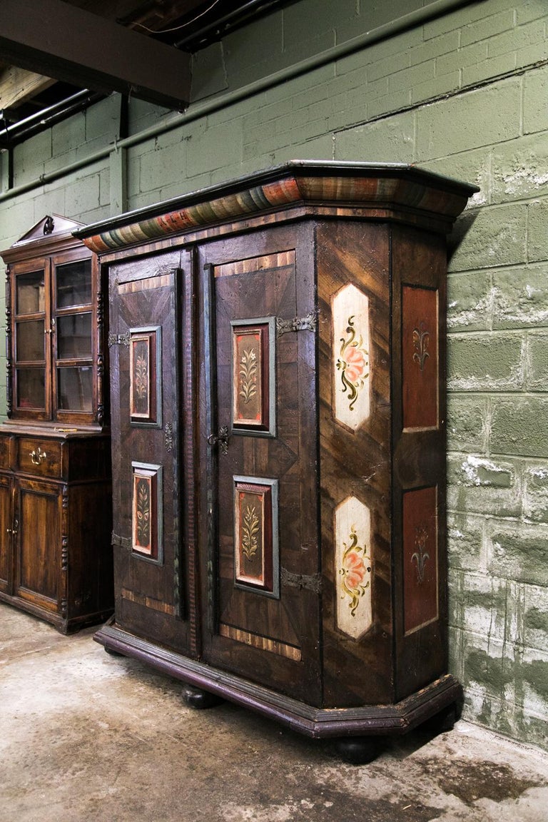 European Painted Armoire For Sale at 1stDibs | painted armoire for sale ...