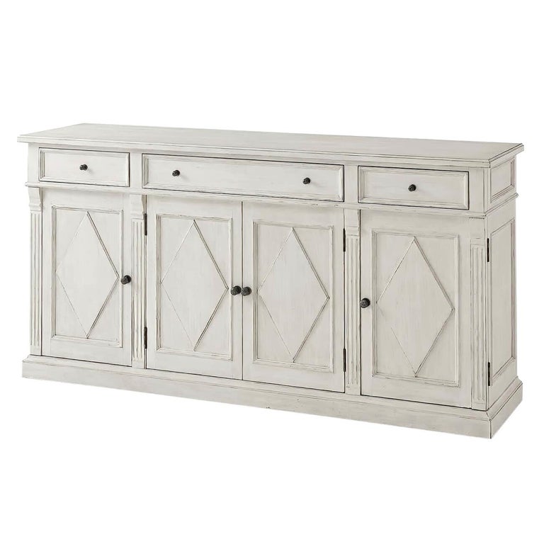 Buffet à buffet peint européen En vente sur 1stDibs