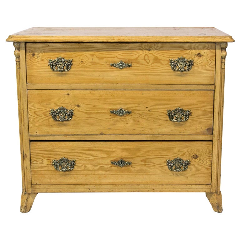 European Pine Chest at 1stDibs