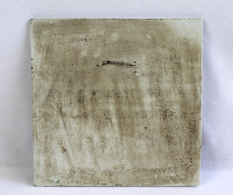 European Porcelain Hand-Painted Blue and White Tile at 1stDibs