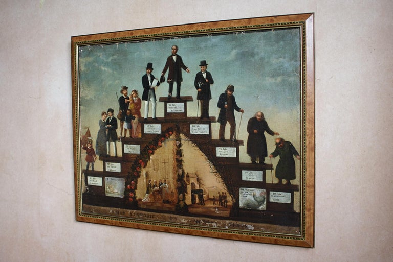 European School 19th Century the Arch or Steps of Life and Death ...