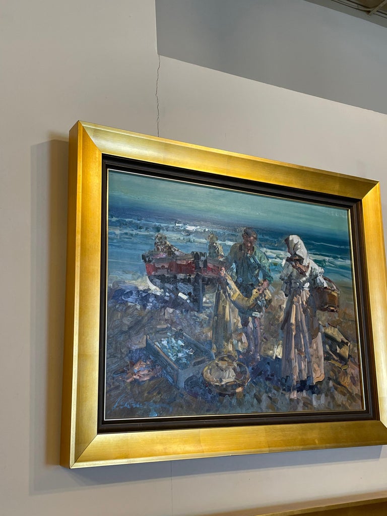 Eustaquio Segrelles - Fishermen of Valencia For Sale at 1stDibs