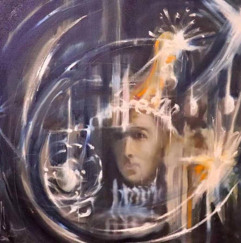 Eva Cellini Signed Abstract For Sale at 1stDibs