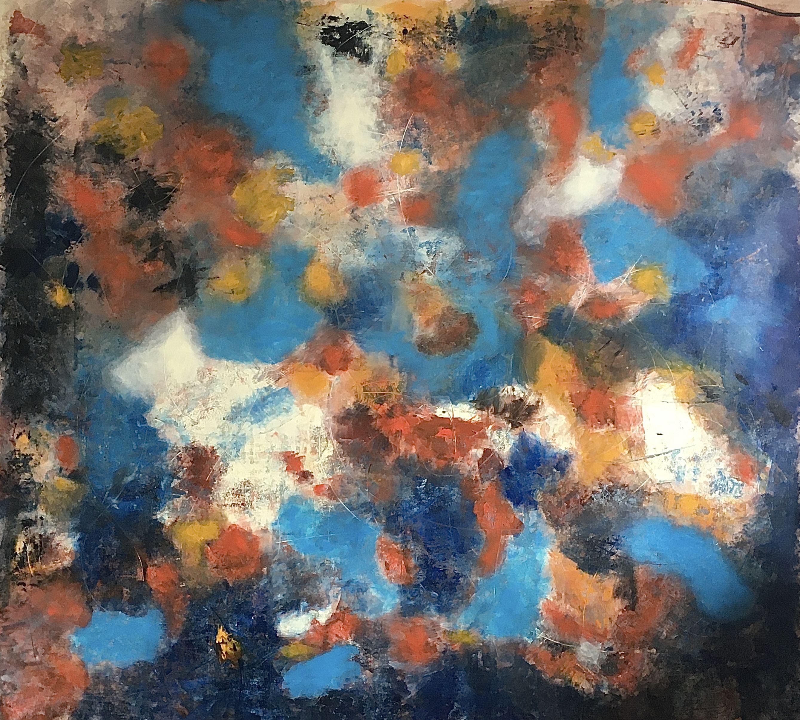 Eva Hoffmann - Abstract 1.10.20, Painting, Oil on Canvas For Sale at ...