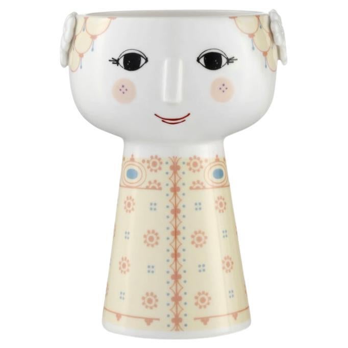Eva Vase Soft Yellow For Sale at 1stDibs