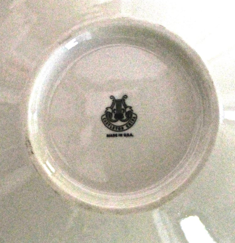 Eva Zeisel Castleton China Porcelain "Museum Dinner Service" Four Place ...