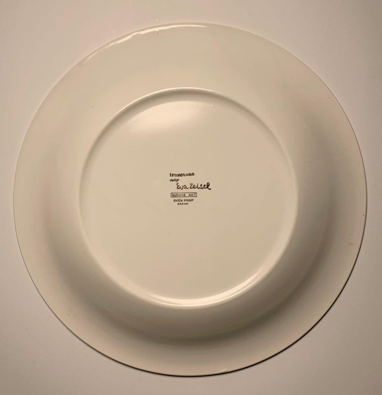 Eva Zeisel Scarce Ironstone Dinnerware Set for 10 by Schmid NKT, Japan ...