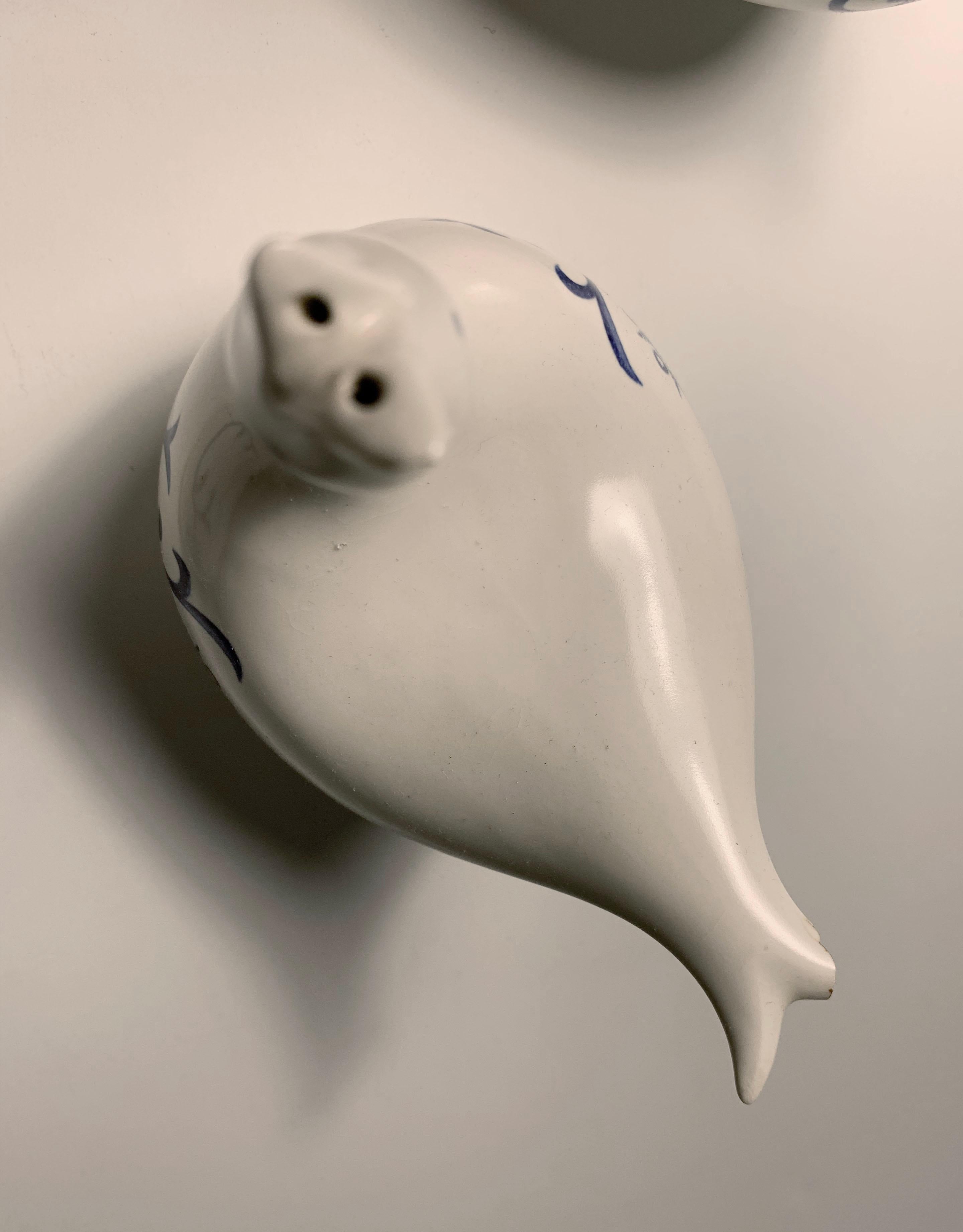 Eva Zeisel Scarce Salt and Pepper Birds for NKT Japan For Sale at 1stDibs