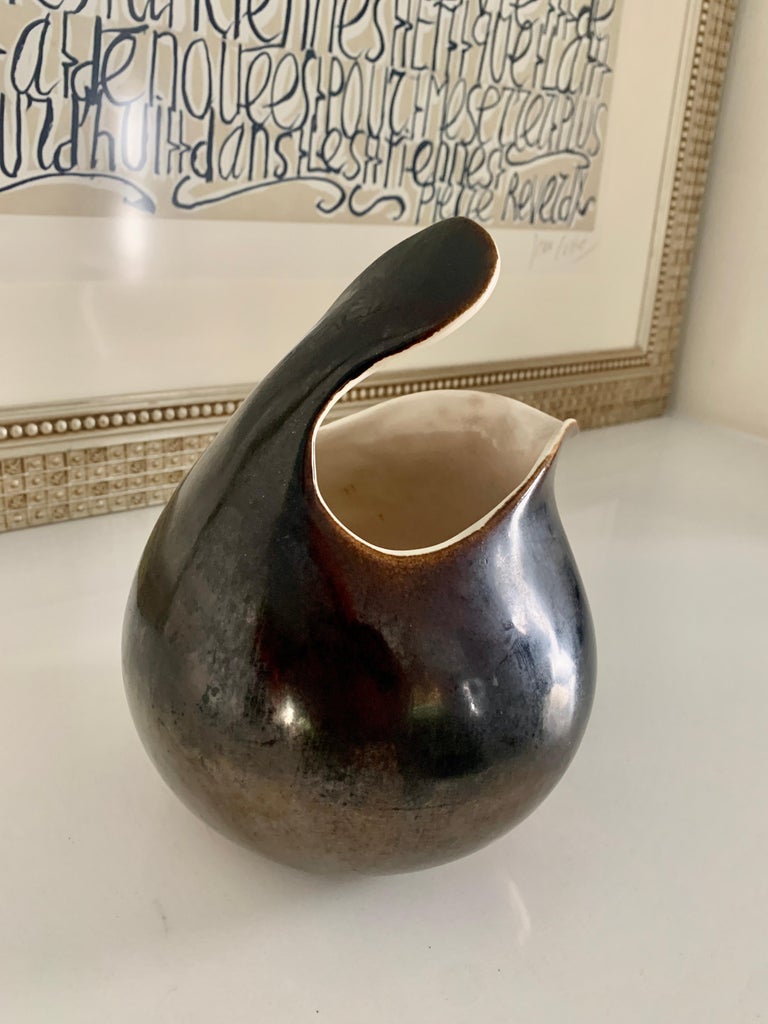 Eva Zeisel Town and Country Pottery Pitcher For Sale at 1stDibs