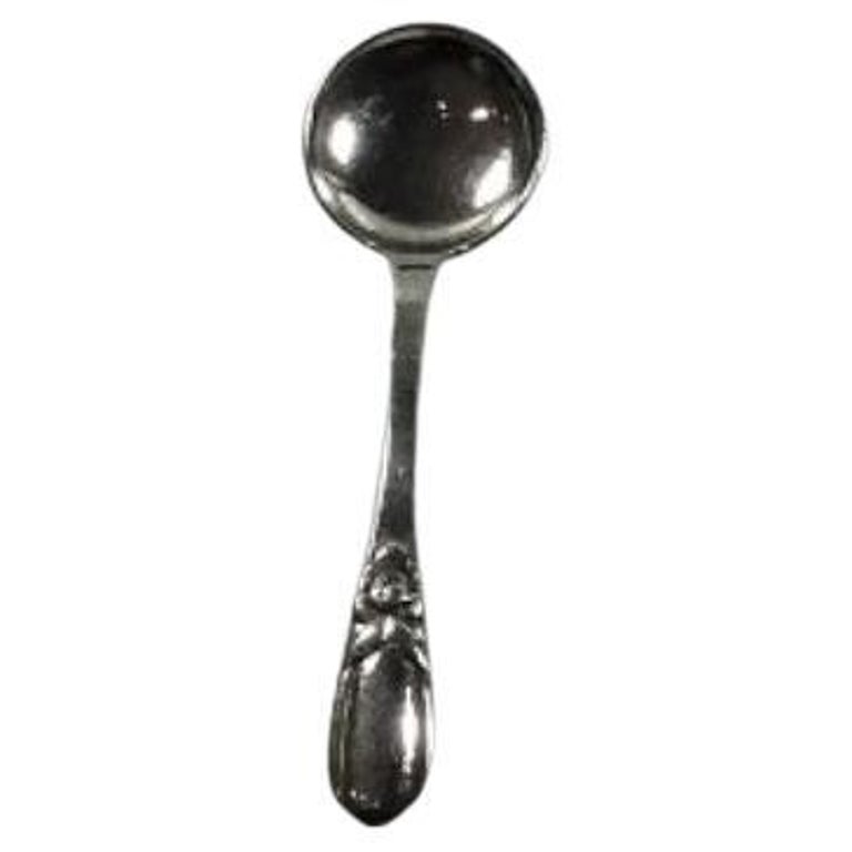 Evald Nielsen No. 16 Caviar Spoon in Silver For Sale at 1stDibs