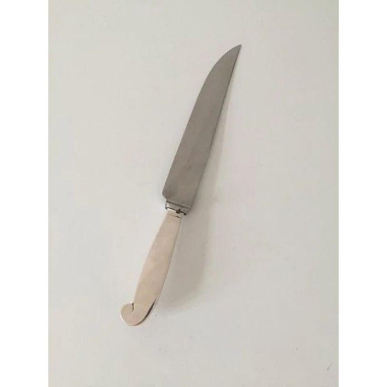 Evald Nielsen No 29 Silver Carving Knife For Sale at 1stDibs