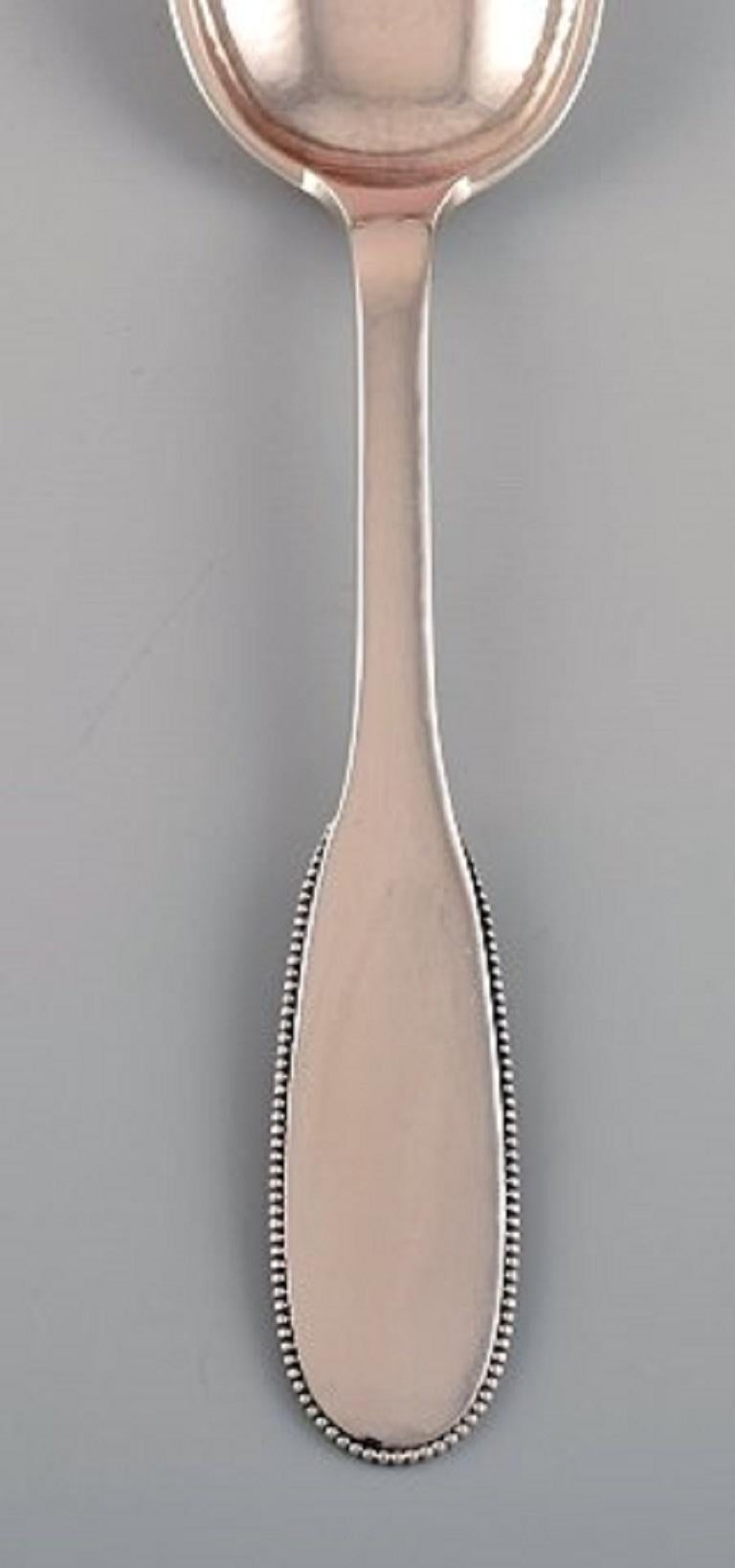 Evald Nielsen Number 14 Large Tablespoon in Hammered Silver, 1920s For ...