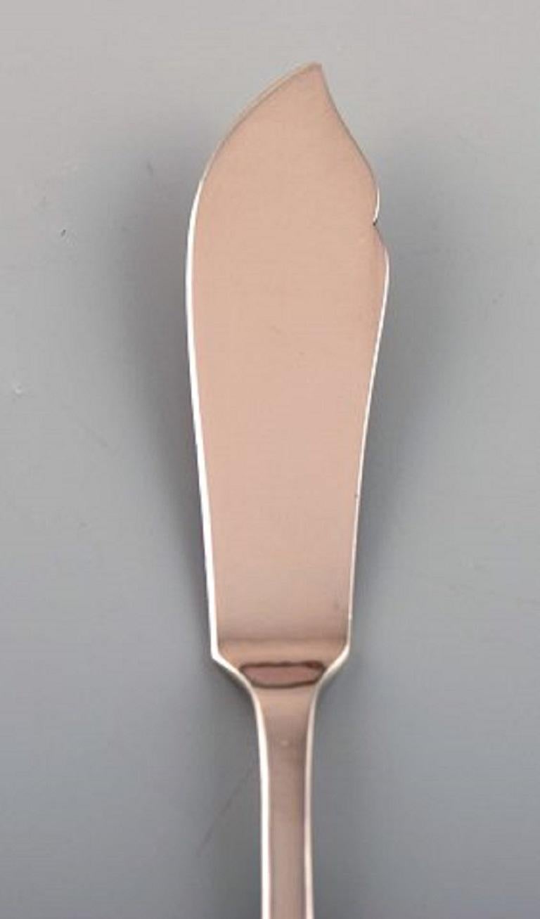 Evald Nielsen Number 14 Small Fish Knife in Hammered Silver, Dated 1928 ...