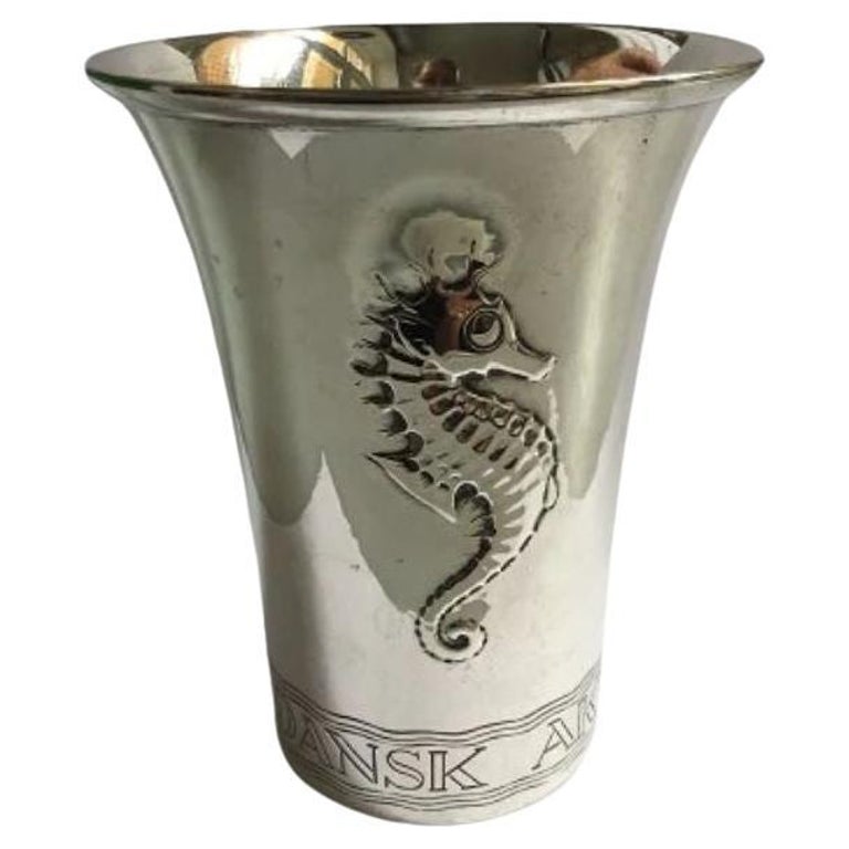 Evald Nielsen Silver Beaker "Dansk Akvarie Selskab" For Sale at 1stDibs