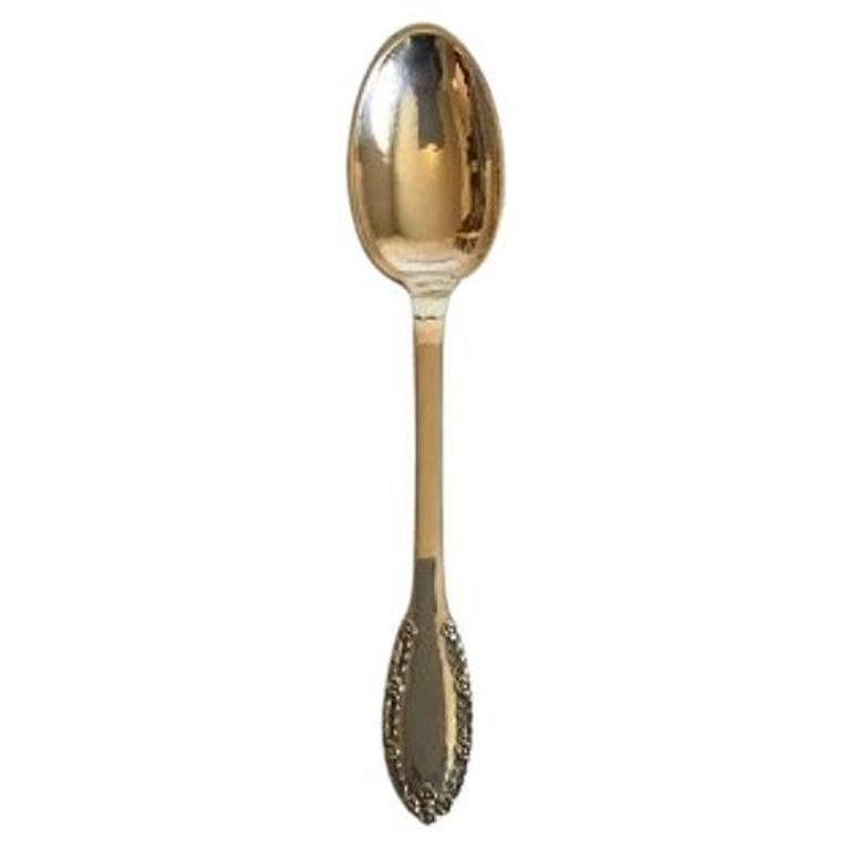 Evald Nielsen Silver No 17 Dinner Spoon For Sale at 1stDibs