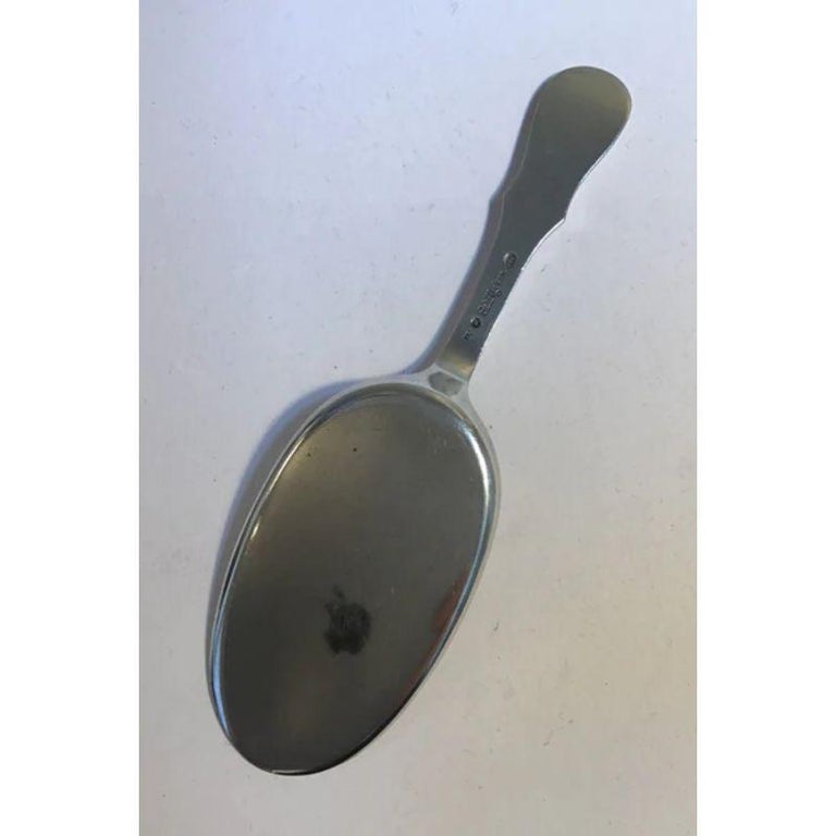 Evald Nielsen Silver No. 21 Silver Server For Sale at 1stDibs