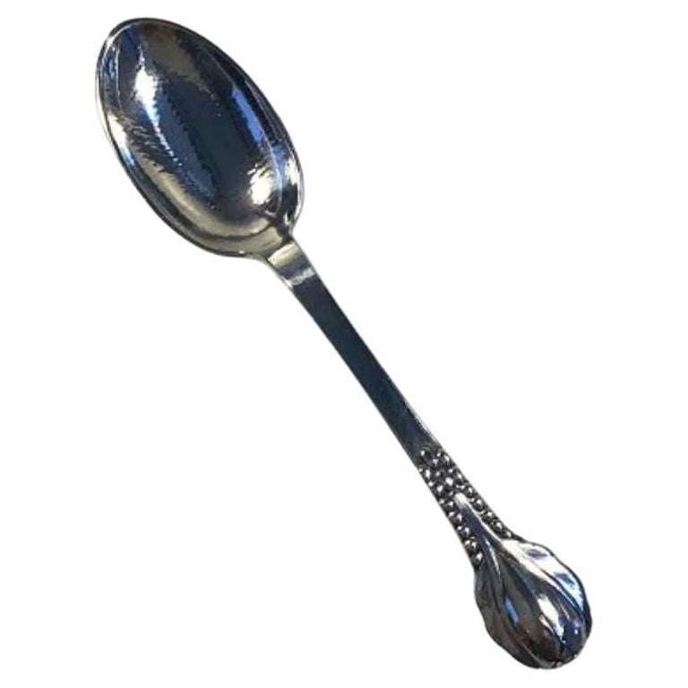 Evald Nielsen Silver No 3 Dinner Spoon For Sale at 1stDibs