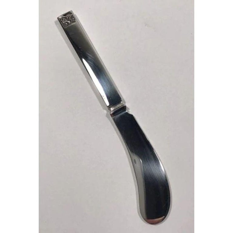 Evald Nielsen Sterling Silver No 33 All Silver Butter Knife 'Small' For ...