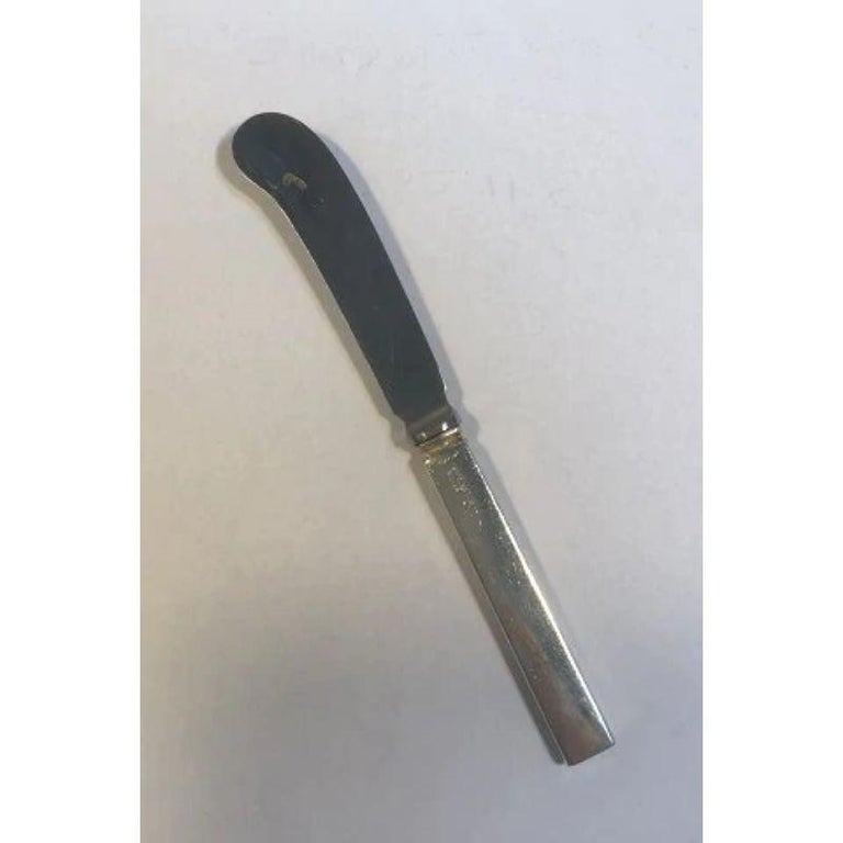 Evald Nielsen Sterling Silver No 33 Butter Knife For Sale at 1stDibs