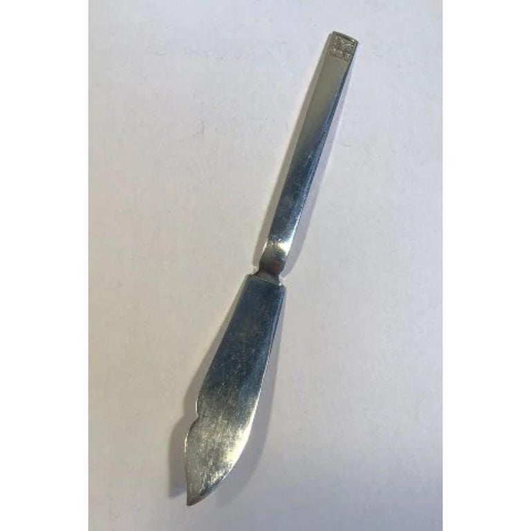 Evald Nielsen Sterling Silver No 33 Fish Knife For Sale at 1stDibs