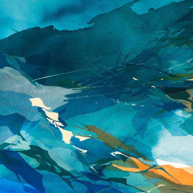 Evan Blackwell-Helgeson - "Meeting Place" - colorful abstract painting ...
