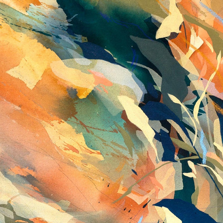 Evan Blackwell-Helgeson - "New and Known" - colorful abstract painting ...