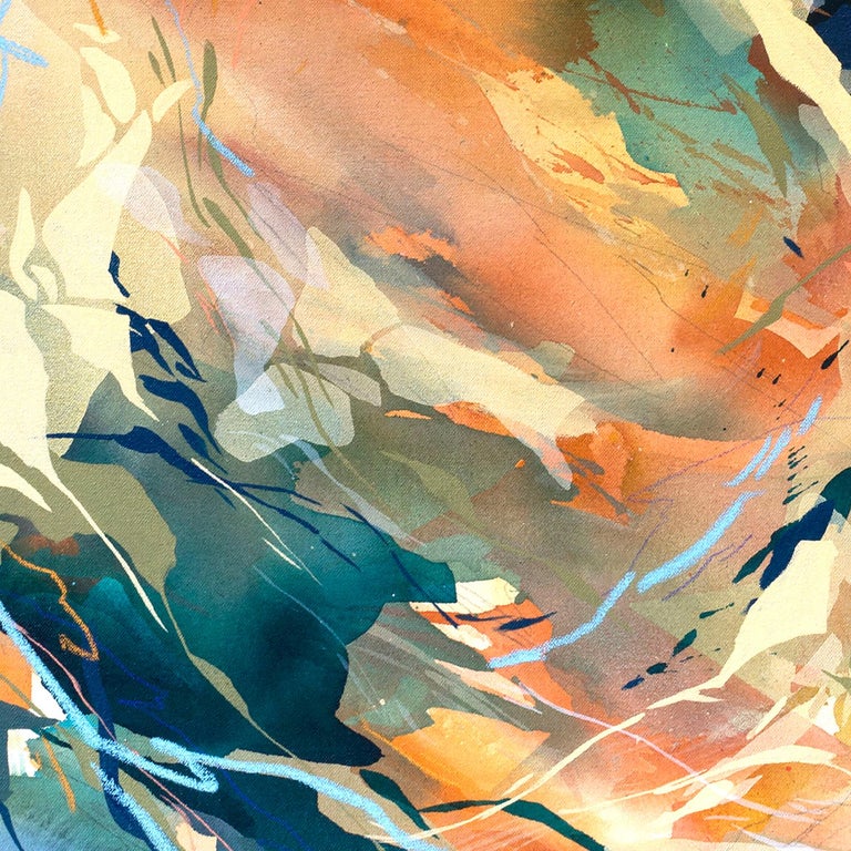 Evan Blackwell-Helgeson - "New and Known" - colorful abstract painting ...