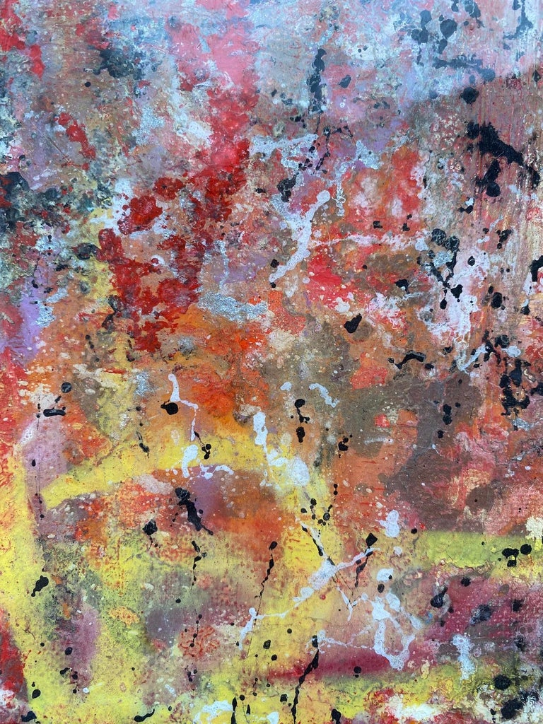 Evan Lorberbaum - Burning Desire, 2019, Abstract Acrylic, Oil Resin and ...