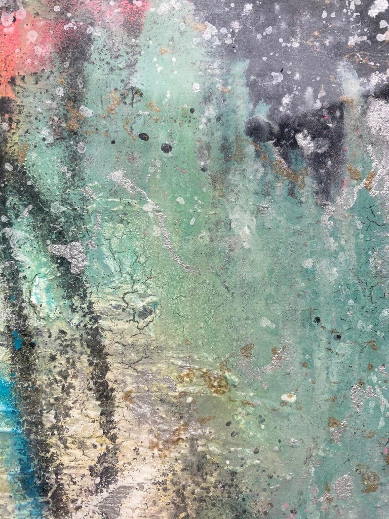 Evan Lorberbaum - When Push Comes To Shove, Acrylic, Oil Resin, Spray ...