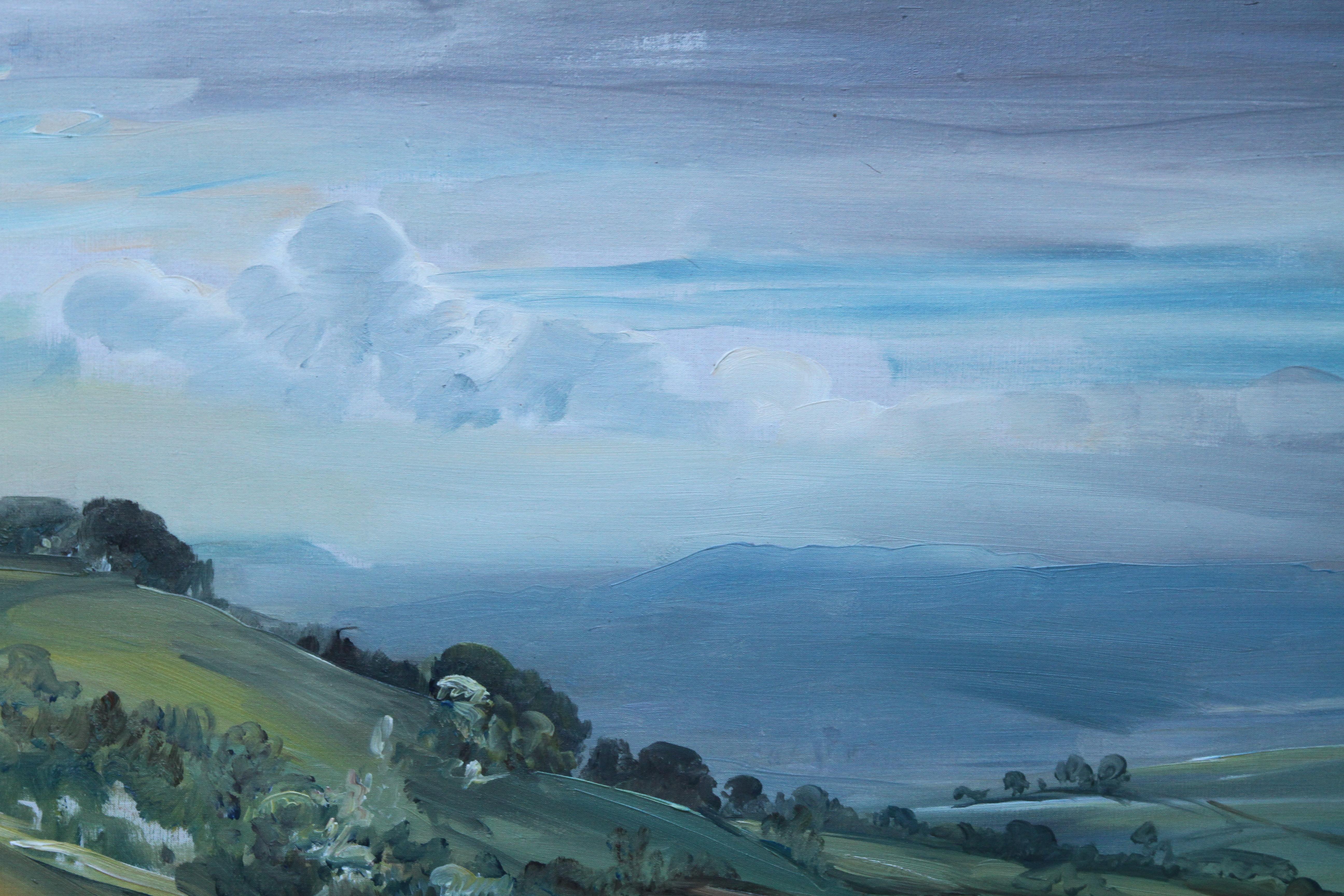 Evelyn Cheston - Trow Hill Sidmouth Devon 1927 - British art landscape ...