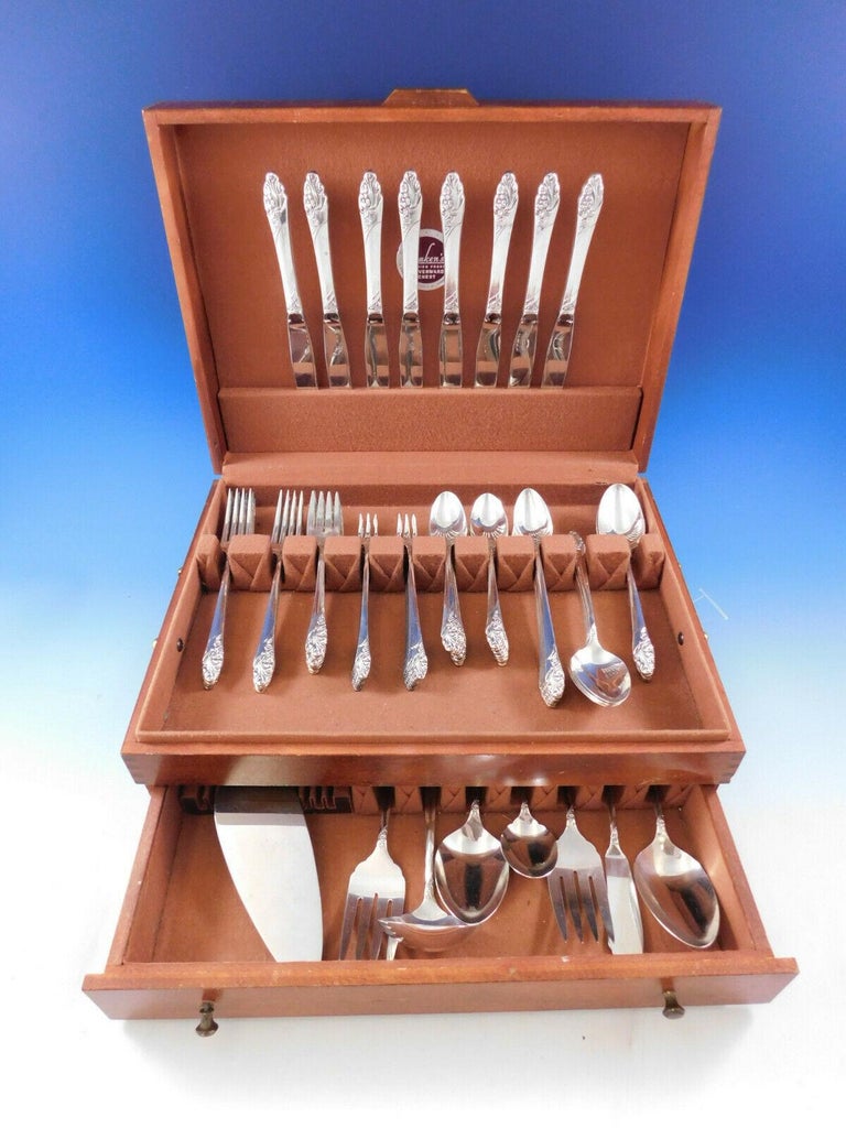 Evening Star by Community Plate Silver Plate Flatware Set Service 80 ...
