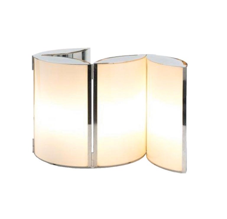 "Éventail" Table Lamp by Jean-Pierre Vitrac for Verre Lumière Edition ...