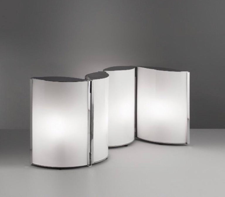 "Éventail" Table Lamp by Jean-Pierre Vitrac for Verre Lumière Edition ...