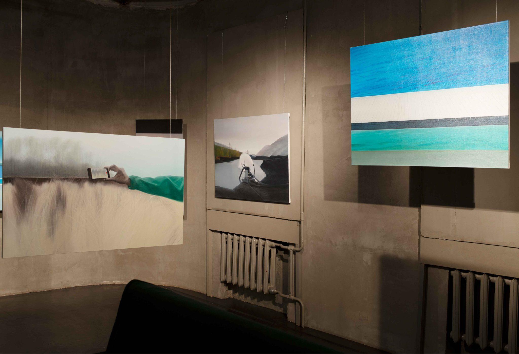 Evgeniya Buravleva - "Simon Hewitt" Oil Painting 35" x 47" inch by ...