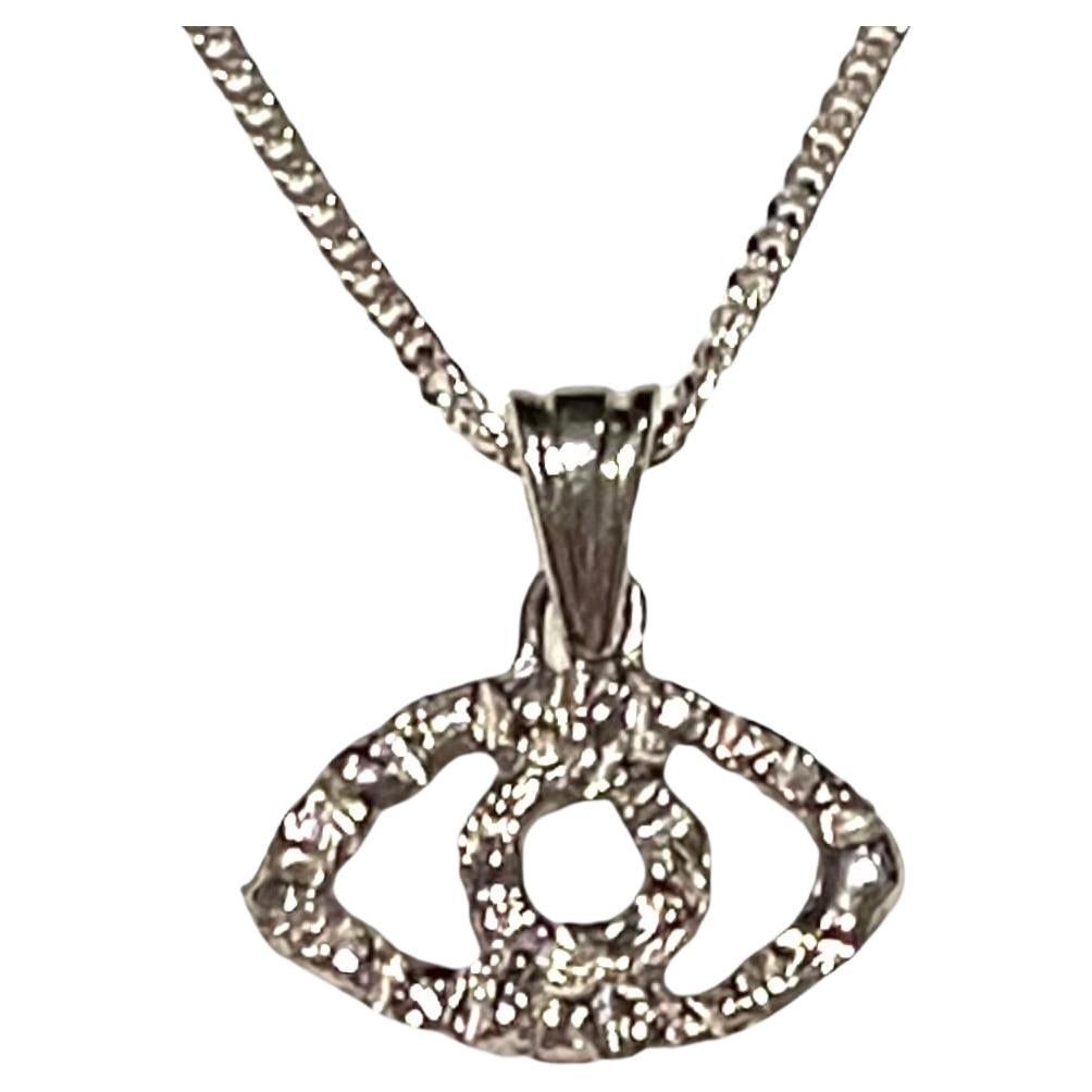 Evil Eye Ruby Protection Necklace for Men 18 K Gold For Sale at 1stDibs