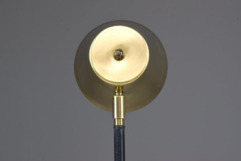 Evolution Contemporary Brass Table Lamp, Flow Collection For Sale at ...