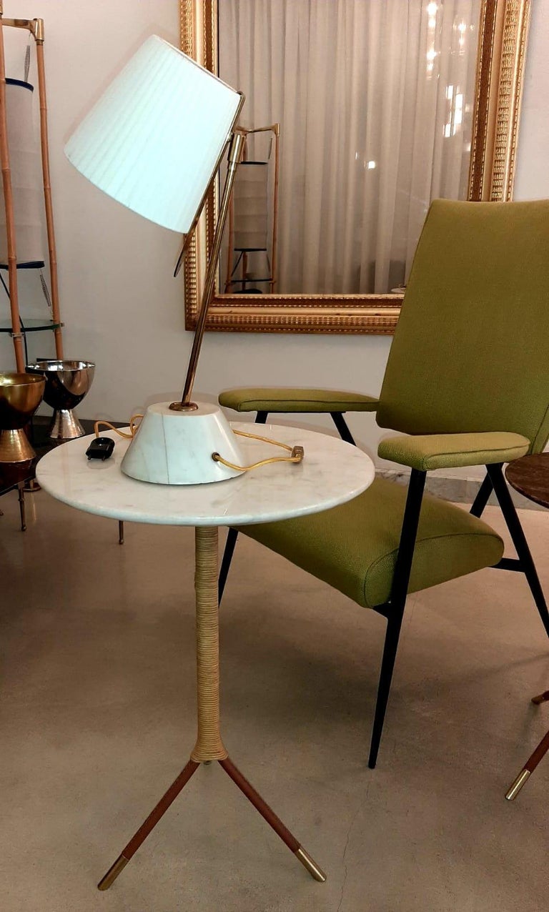 Evolution-III Contemporary Brass Table Lamp, Flow Collection For Sale ...