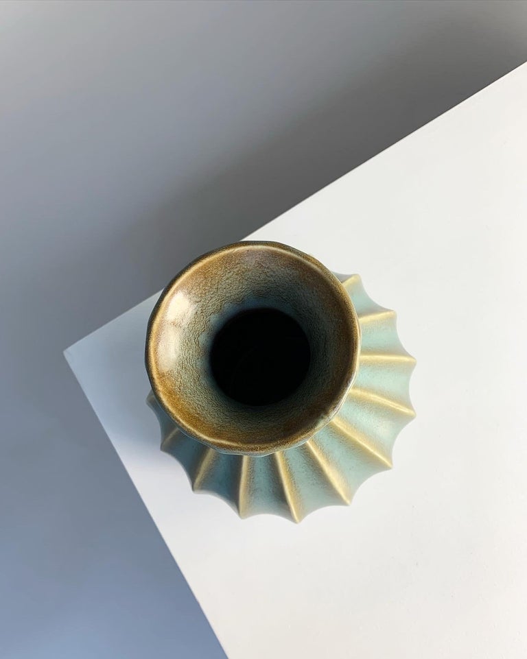 Ewald Dahlskog Vase Bo Fajans Runa Earthenware Sweden 1940s For Sale at ...