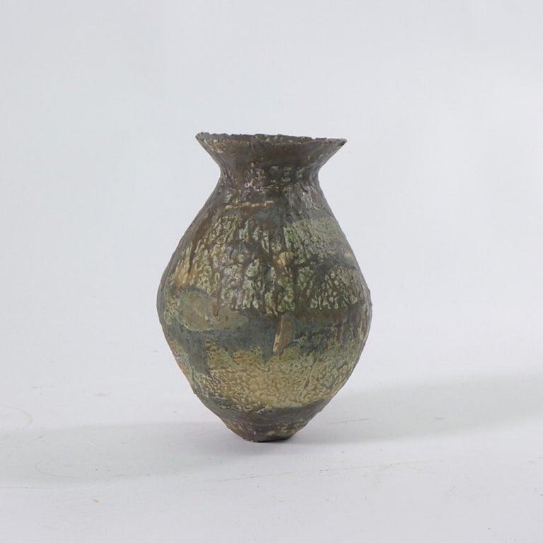 Ewen Henderson, Amphora, Hand Built in Mixed Clay For Sale at 1stDibs