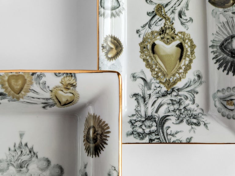 Ex Voto, Contemporary Porcelain Pocket Emptier, Two Sizes, by Vito ...