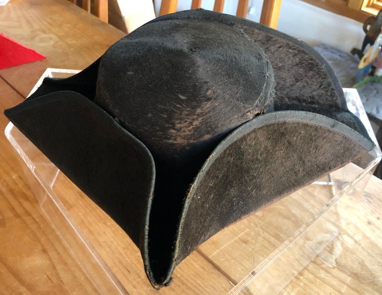 Exceedingly Rare 18th Century American Tricorn Hat at 1stDibs ...