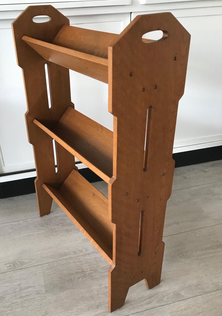 Excellent Arts and Crafts Three-Tier Small Bookcase or Book Trough of ...
