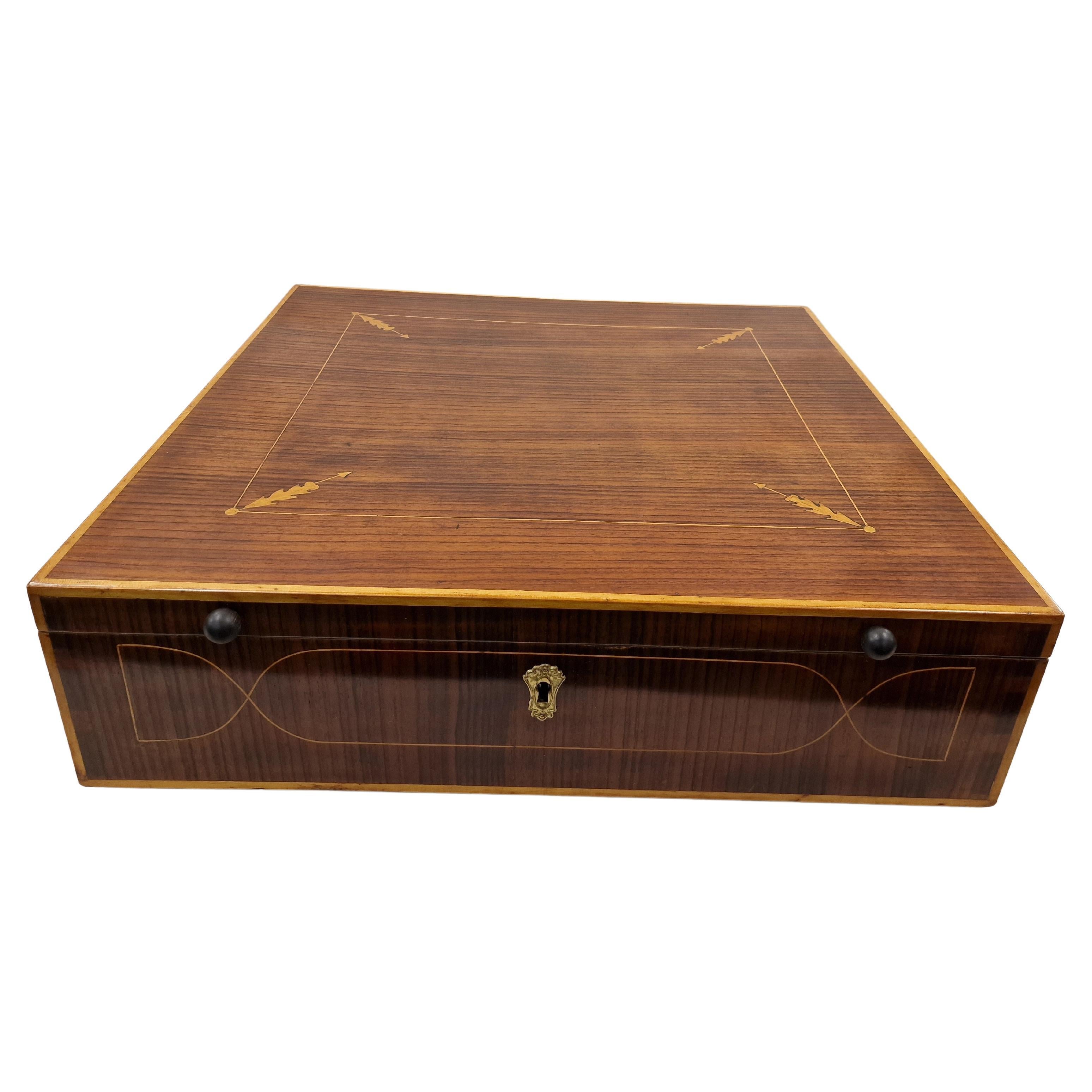 Excellent Huge Wooden Box, Casket, circa 1900, Jugendstil, Austria For ...