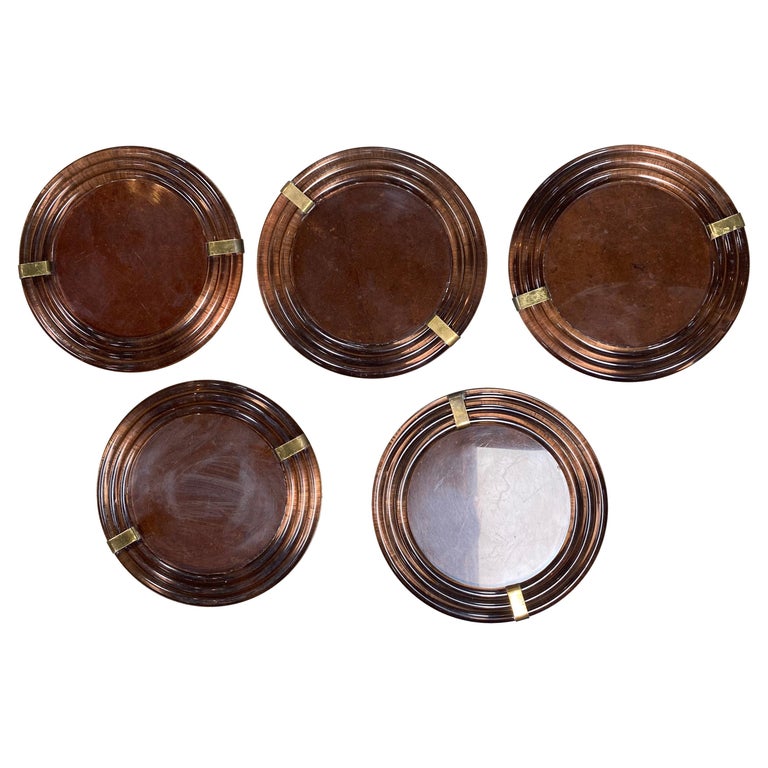 Excellent Set of Six Table Mat Rome, Italy, circa 1970 For Sale at 1stDibs