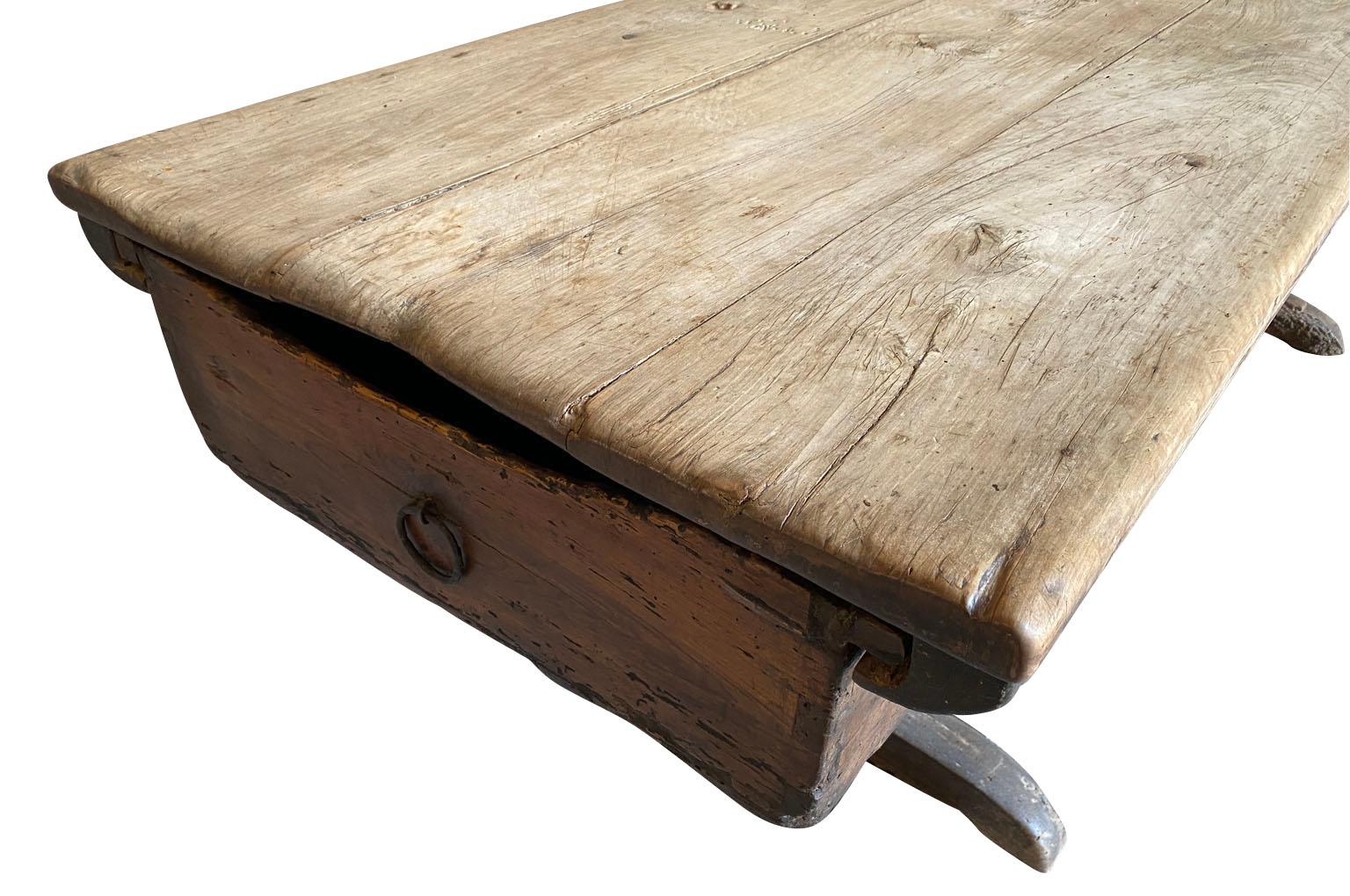 Exceptional 17th Century Spanish Farm Table For Sale at 1stDibs