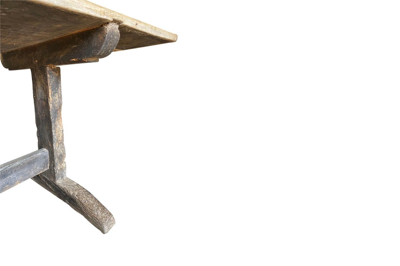 Exceptional 17th Century Spanish Farm Table For Sale at 1stDibs